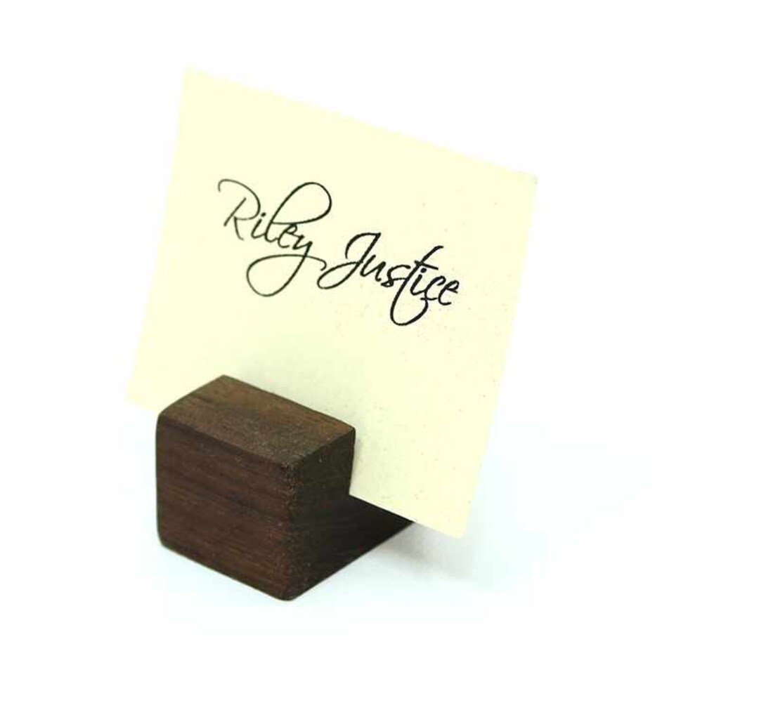 Seating Card Holder Place Setting Wedding Table Decor - Etsy