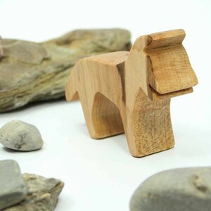 Toy Jackal Dog Toy Jackal Toy African Animal Toy Wood - Etsy