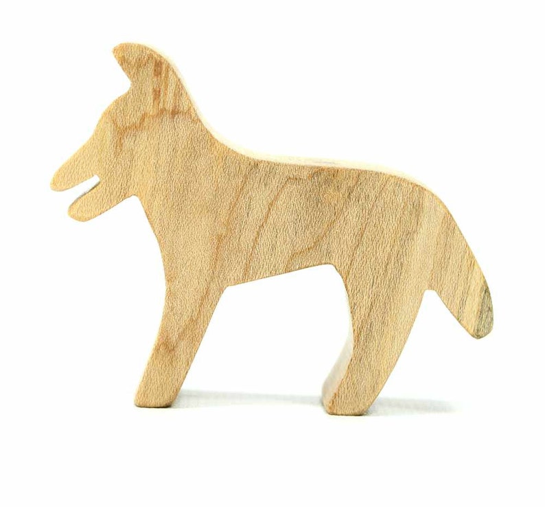 Toy Jackal Dog Toy Jackal Toy African Animal Toy Wood | Etsy