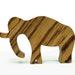 Wooden Animal Toy Play Set Extinct and Ice Age Animals - Etsy