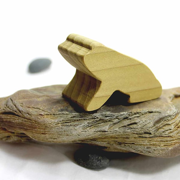 Wood Frog Toy - Etsy
