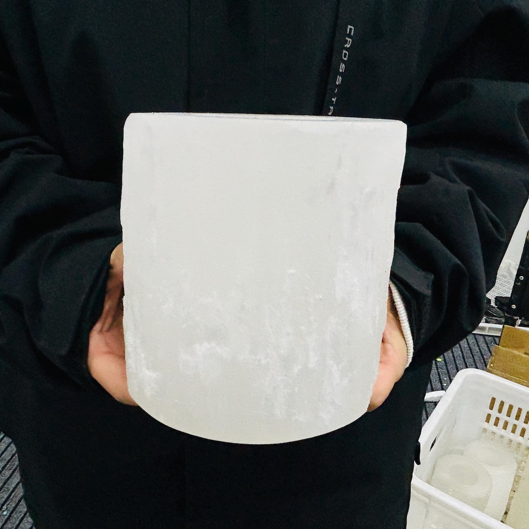 Large Selenite Barrel: Silky Gypsum Healing Crystal, Decorative Stone ...