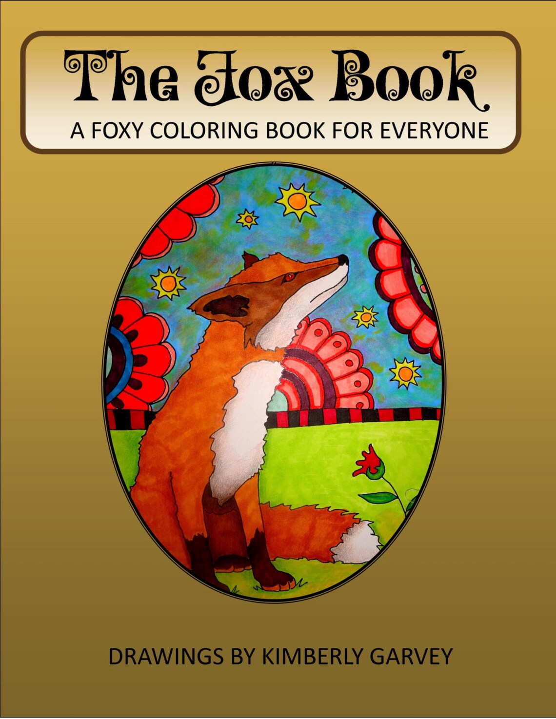 The Fox Book: PDF DIGITAL BOOK Coloring Book for Everyone | Etsy