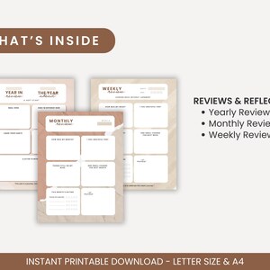 Printable Special Planner With Hearts Design - Daily, Weekly, Monthly ...