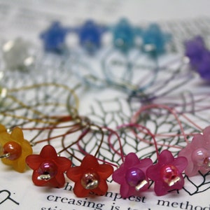 20 Knitting Stitch Markers Forever Flowers - Etsy