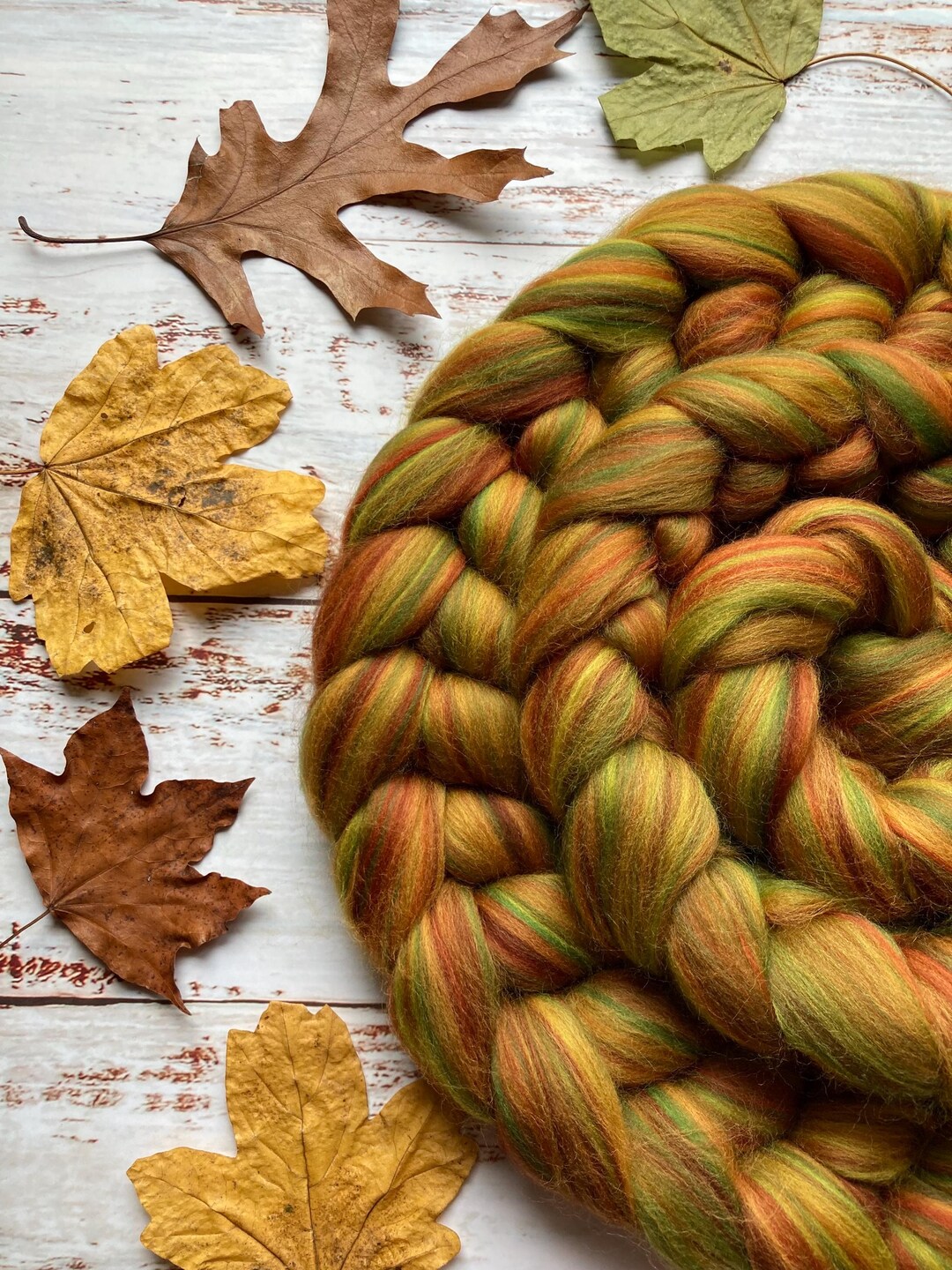 Wool Roving Merino Blend Fibre for Spinning 100g Wild Wood - Etsy UK