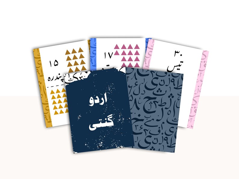 Urdu Numbers Poster and Flashcards – Kids Learning Chart (digital ...