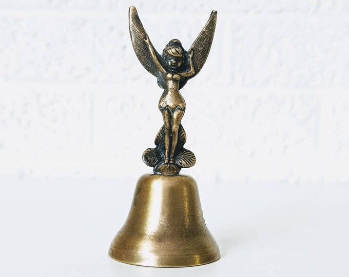 Vintage Brass Tinkerbell Bell | Walt Disney World Souvenir | Peter Pan ...
