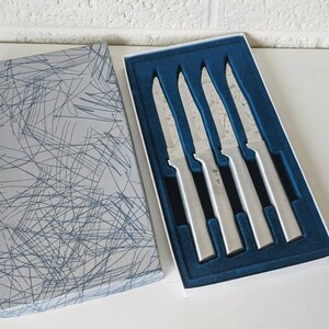 Vintage Rada Boxed Knife Set Set of Four Stainless Steel Serrated ...