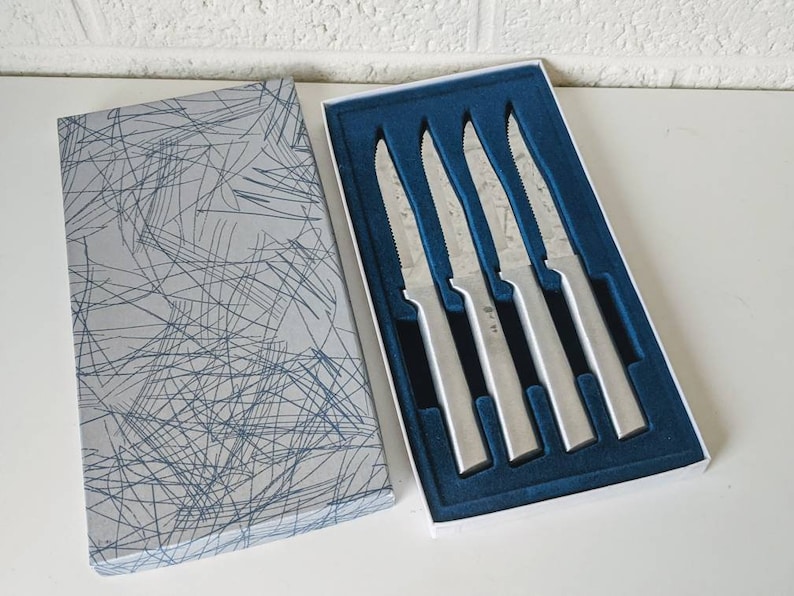 Vintage Rada Boxed Knife Set Set of Four Stainless Steel | Etsy