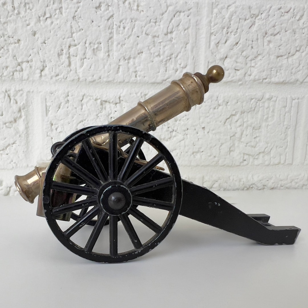 Vintage Metal Adjustable Cannon | GP 382 Model | Italy | Collectible ...