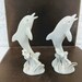 Lenox Dolphin Figurine Porcelain With Gold Accents on Ocean - Etsy