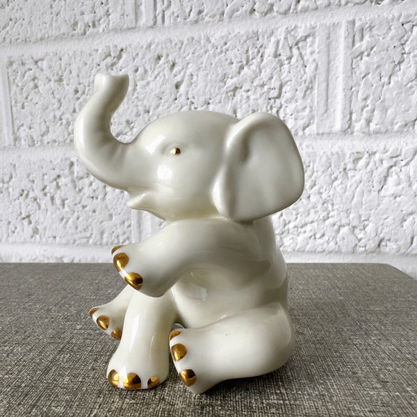 Elephant Figurine - Etsy