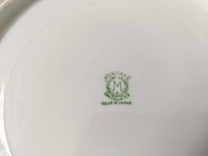 Large Vintage Noritake Morimura Bowl With Beautiful Vivid - Etsy