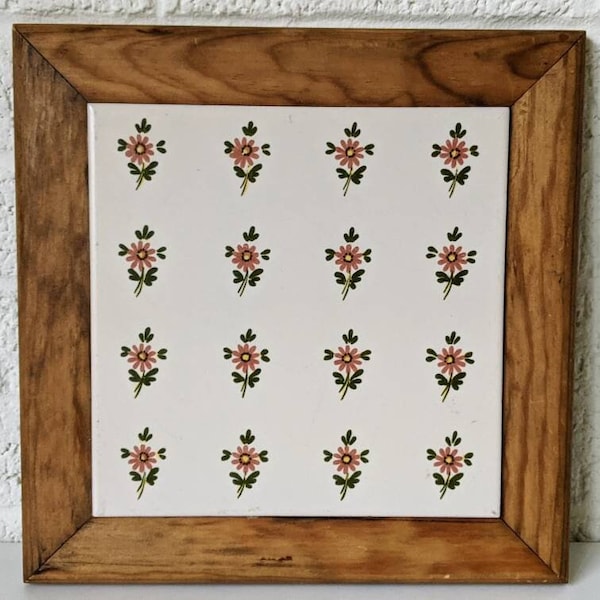 Vintage Tile Trivet - Etsy