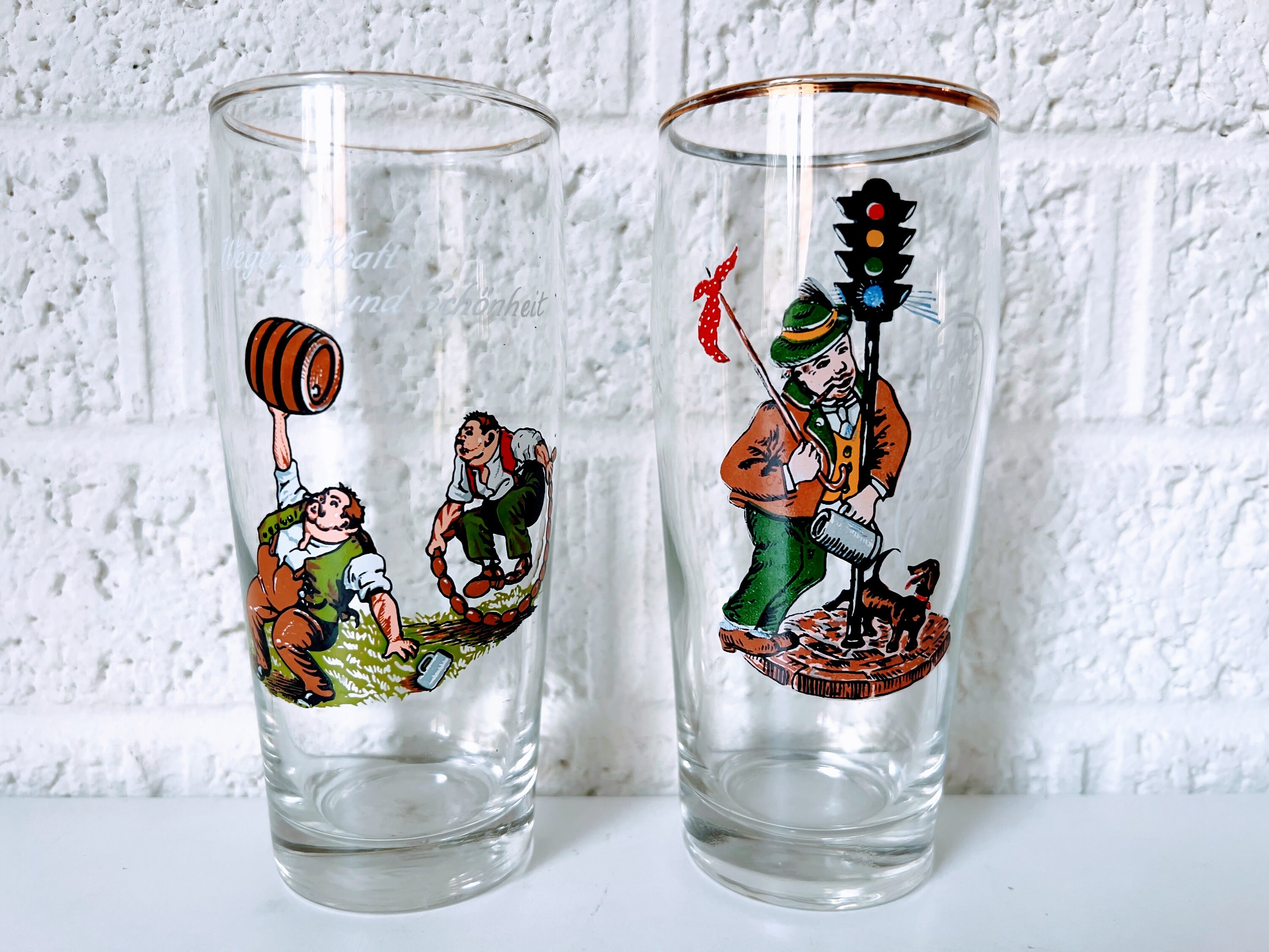 German Beer Glass