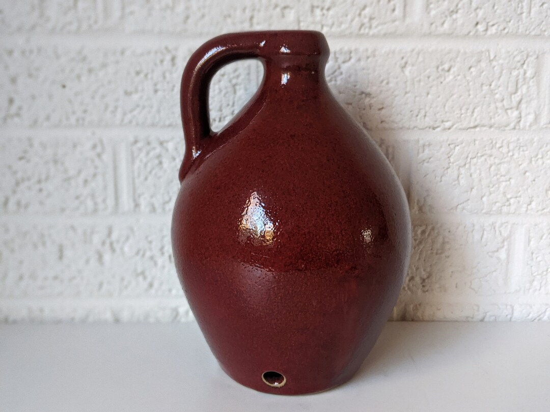 Vintage Pottery Beehive Jug, Leech Jug, Chicken Watering Jug, Minnow ...