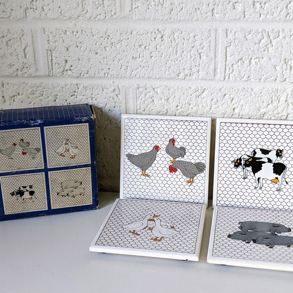 Ceramic Farm Animals - Etsy