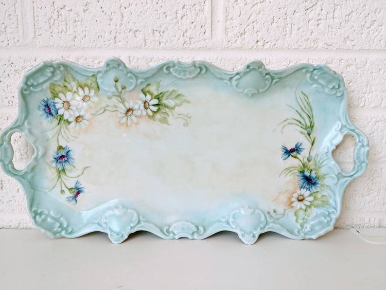 Gorgeous Al-ka Kunst Alboth and Kaiser Tea Set Hand Painted - Etsy