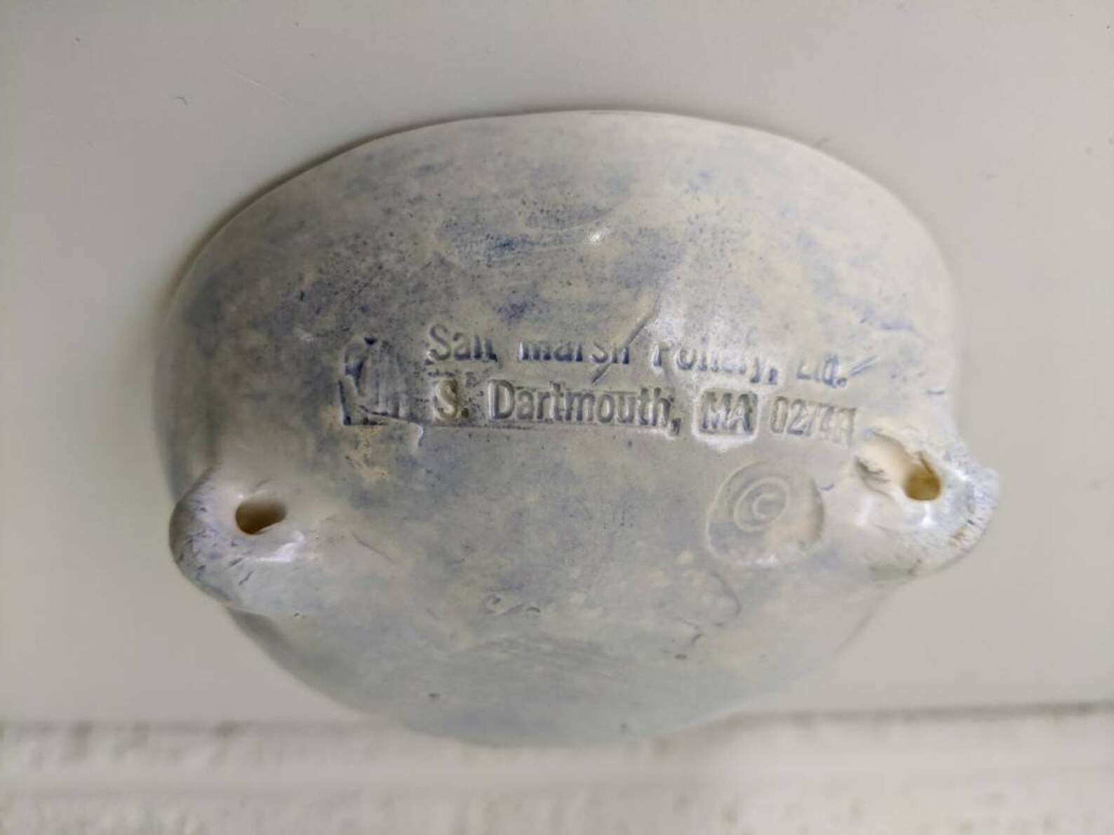 Vintage Salt Marsh Pottery Bowl and Wall Hanging Fish and | Etsy