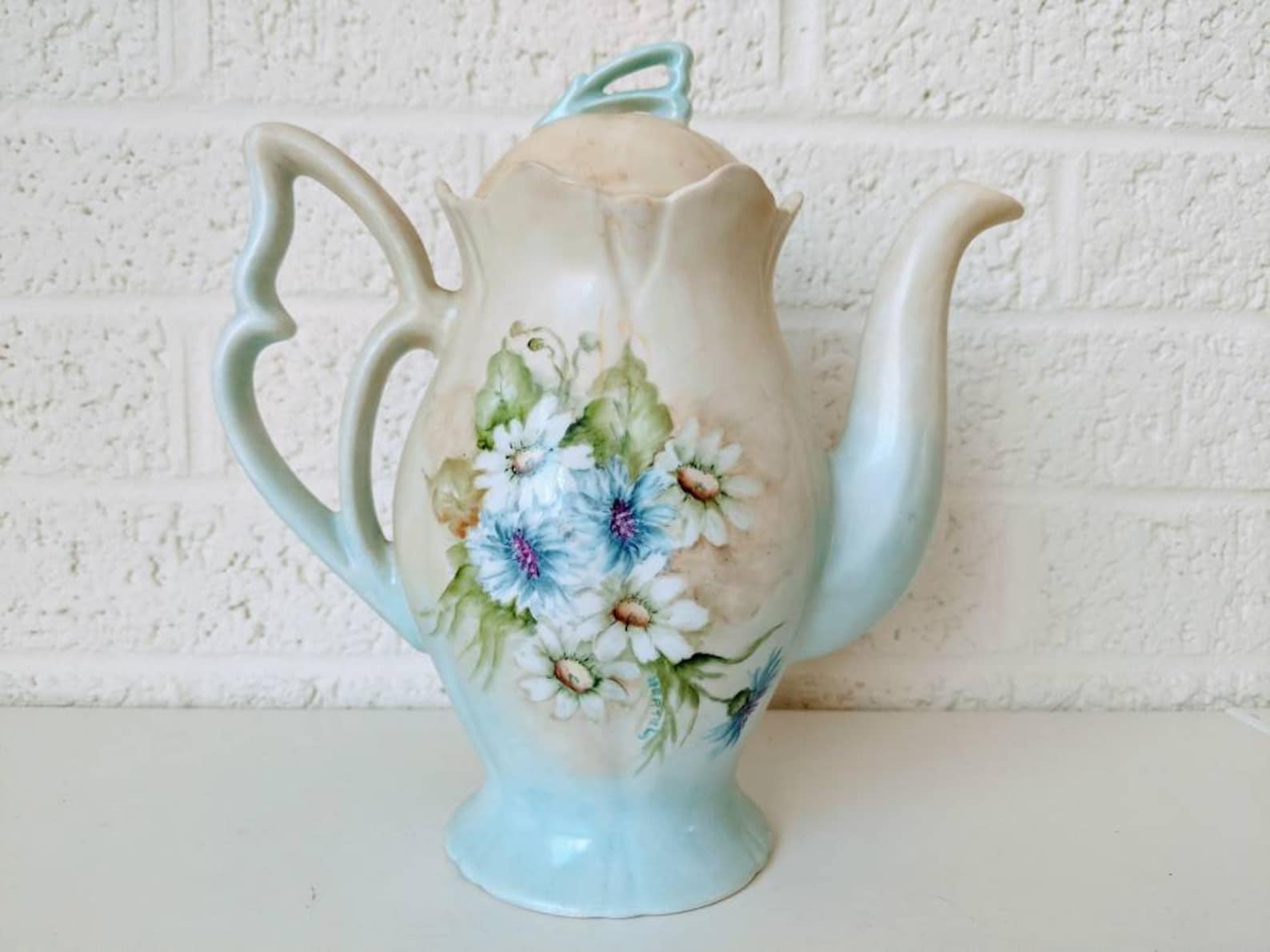 Gorgeous Al-ka Kunst Alboth and Kaiser Tea Set Hand Painted | Etsy