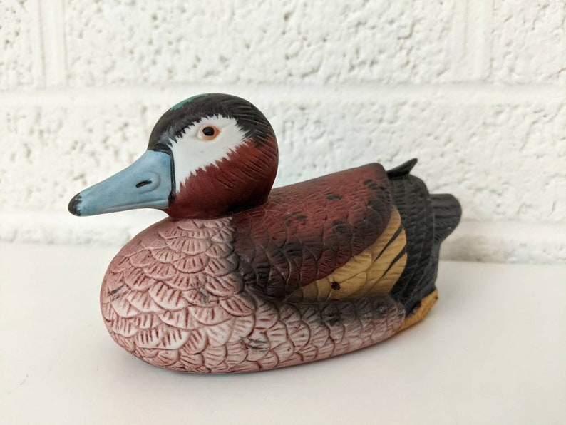 Vintage Ceramic Duck - Etsy