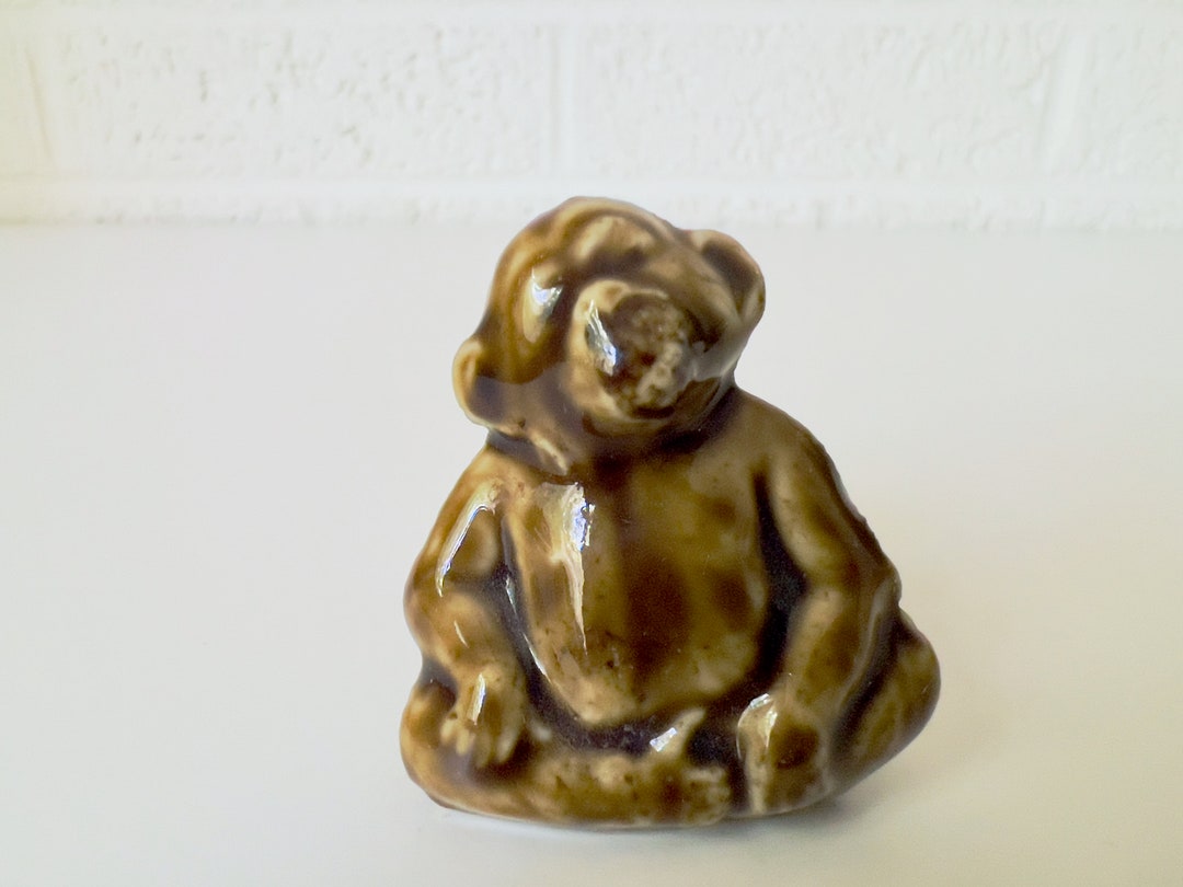 Vintage Wade of England Monkey Figurine | Wade Whimsies Miniature ...