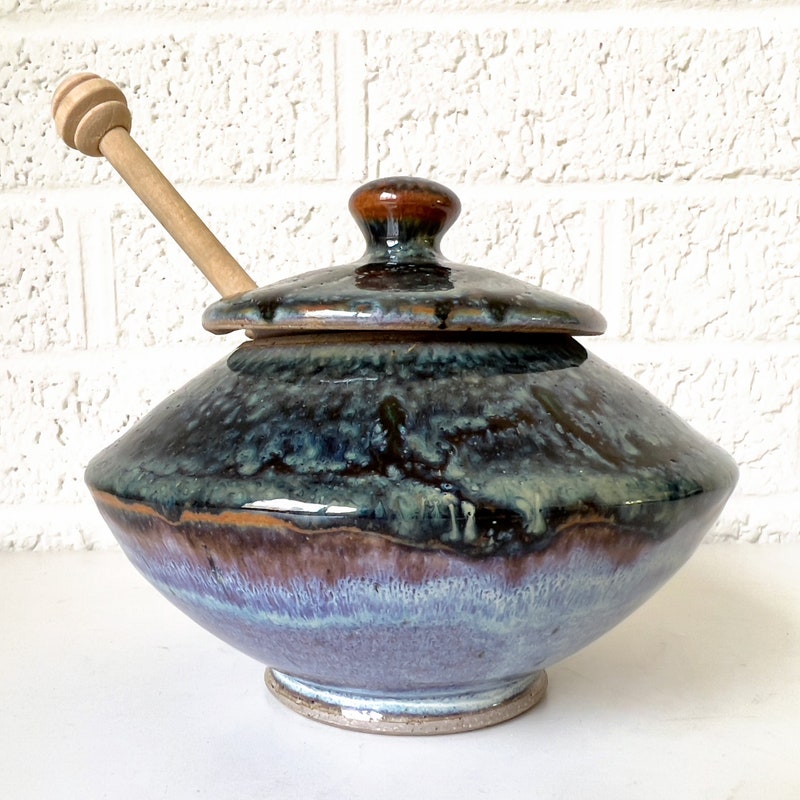 Vintage Honey Pot - Etsy