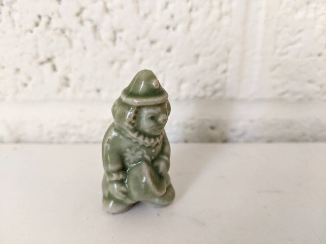Vintage Wade of England Circus Clown Figurine | Wade Whimsies Miniature ...