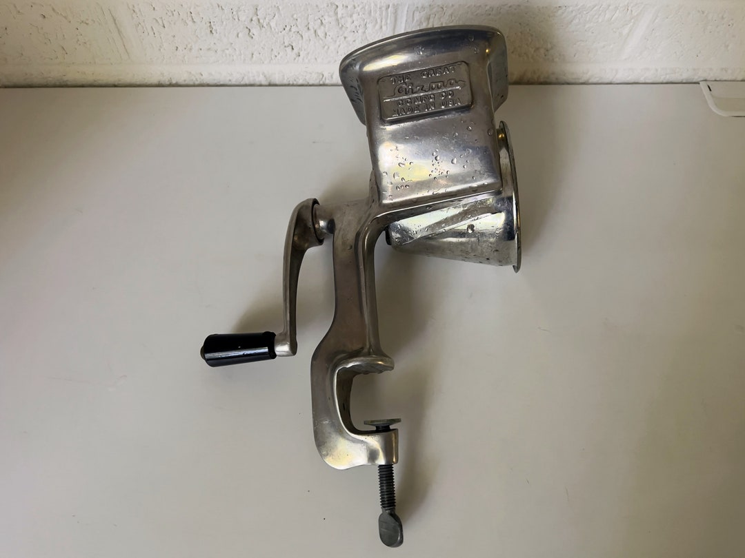 Vintage "the Great Gizmo" Food Slicer | Table Top Clamp Food Slicer ...