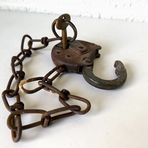 Antique Railroad Lock and Key | Vintage Train Memorabilia | Marked SAFE ...