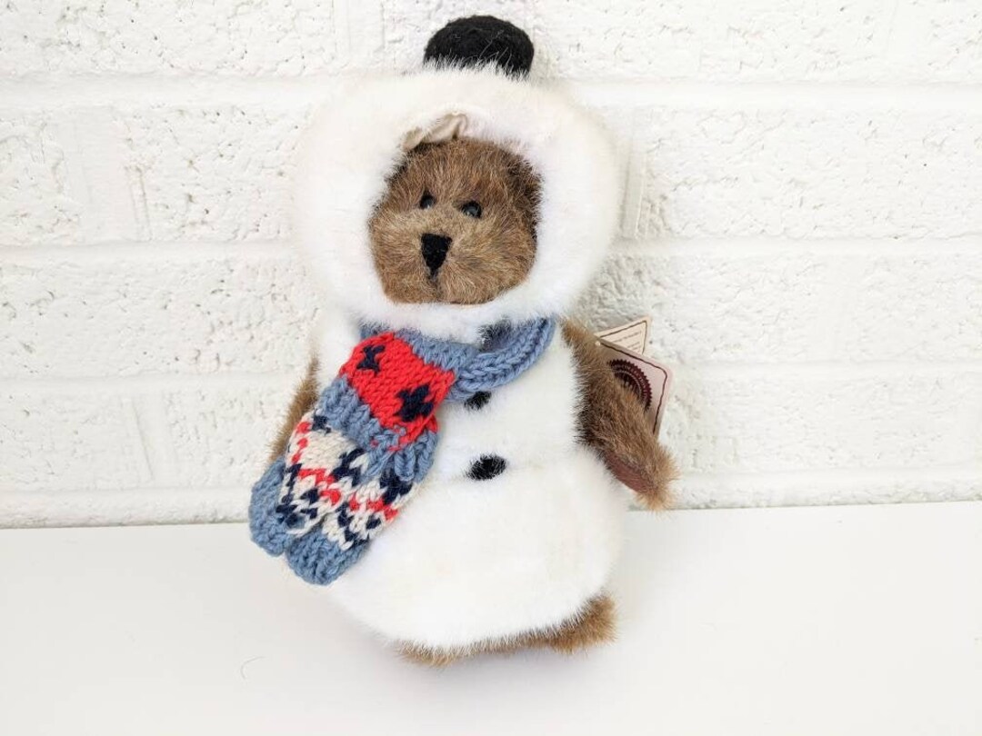 Boyds Bears Matthew | Snowman Teddy Bear | #91756-19 - Etsy