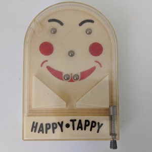 Sixties Pinball Toy Happy Tappy - Etsy