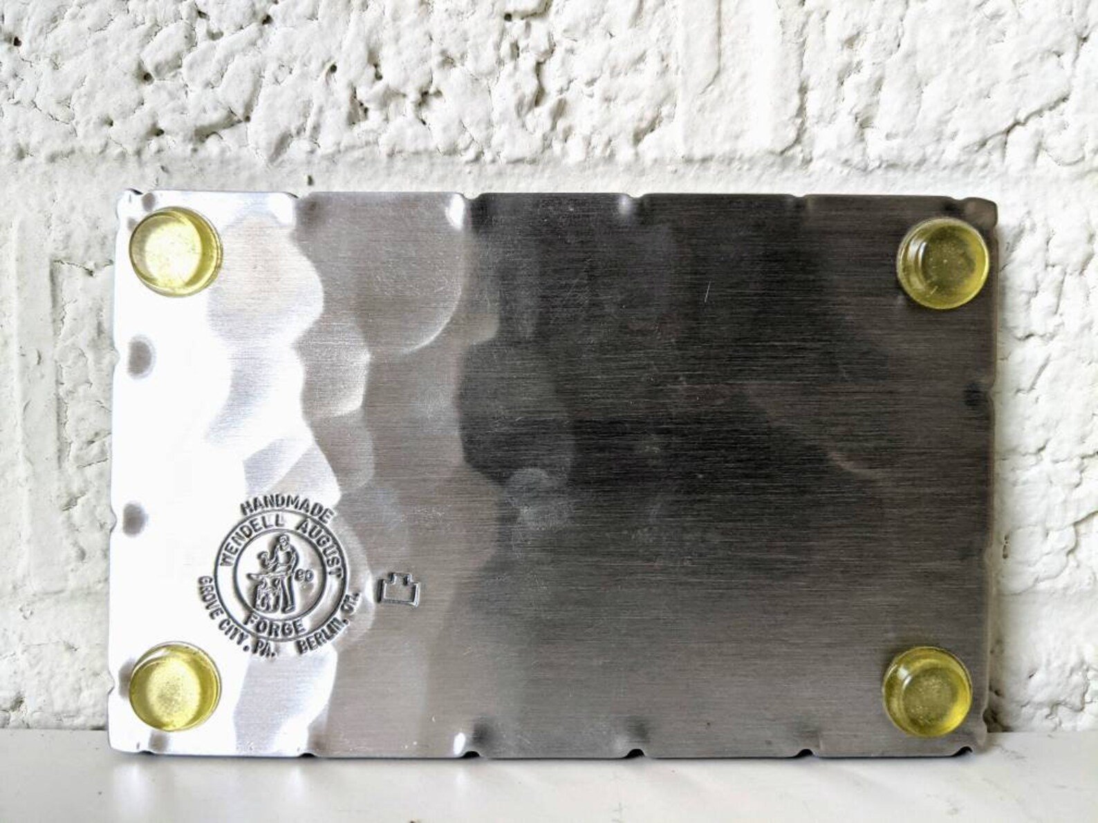 Vintage Hammered Metal Paperweight Wendell August Forge | Etsy
