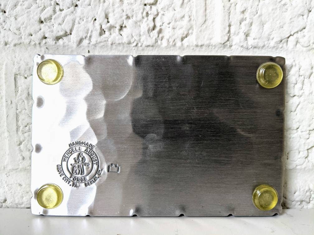 Vintage Hammered Metal Paperweight Wendell August Forge | Etsy