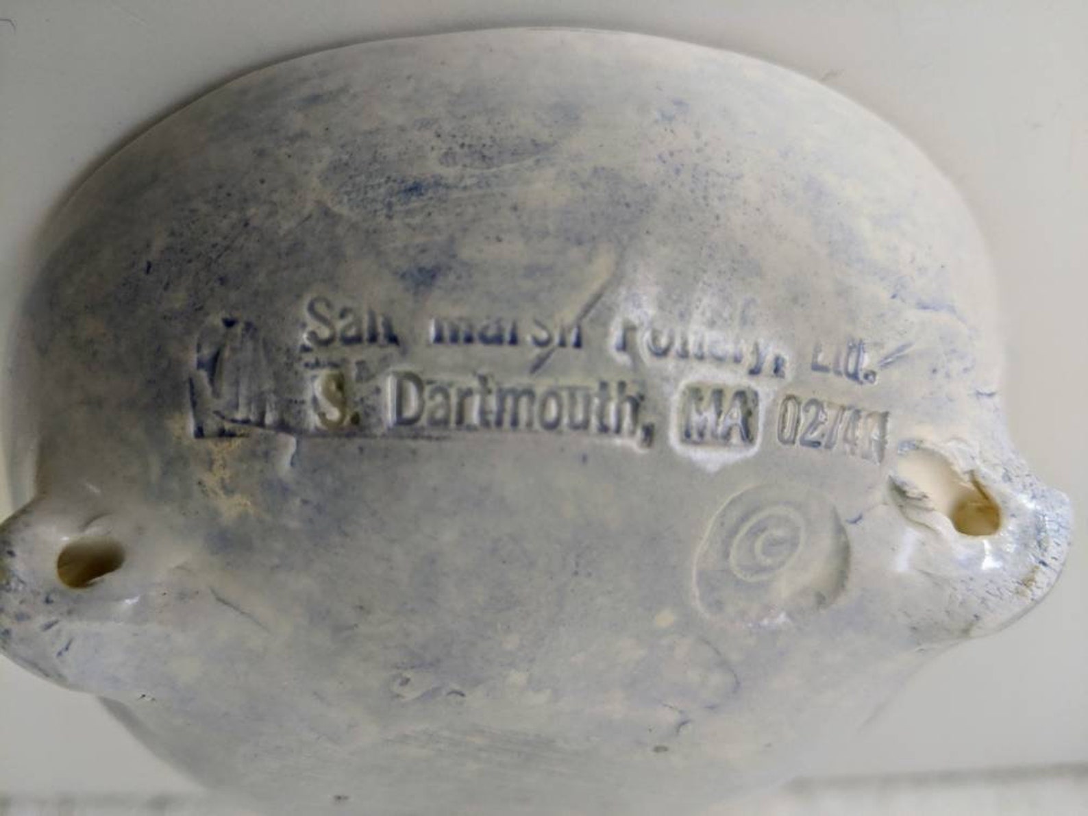 Vintage Salt Marsh Pottery Bowl and Wall Hanging Fish and - Etsy