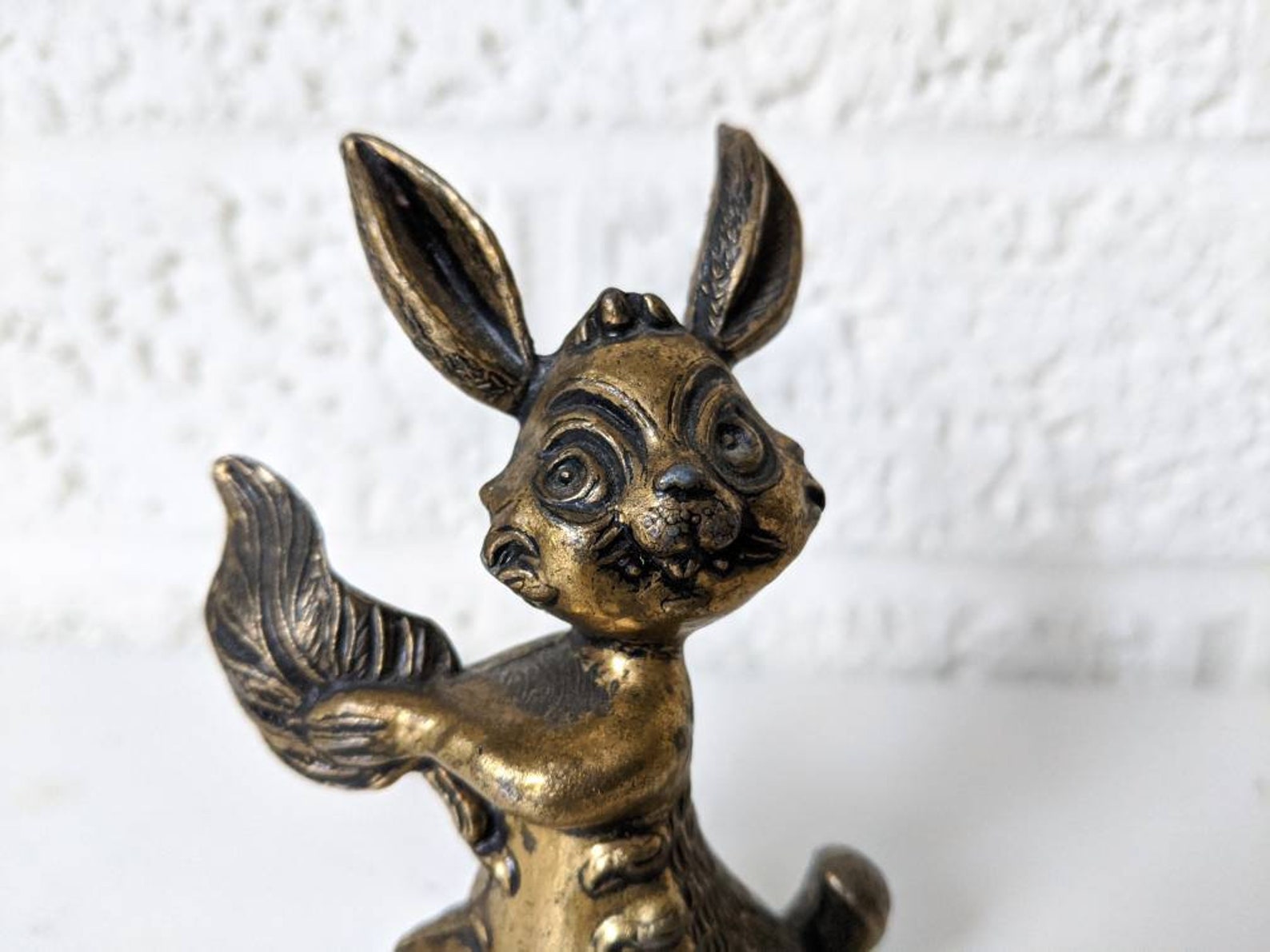 Vintage Brass Bunny Brass Rabbit Mod. Dep. Made in Italy | Etsy