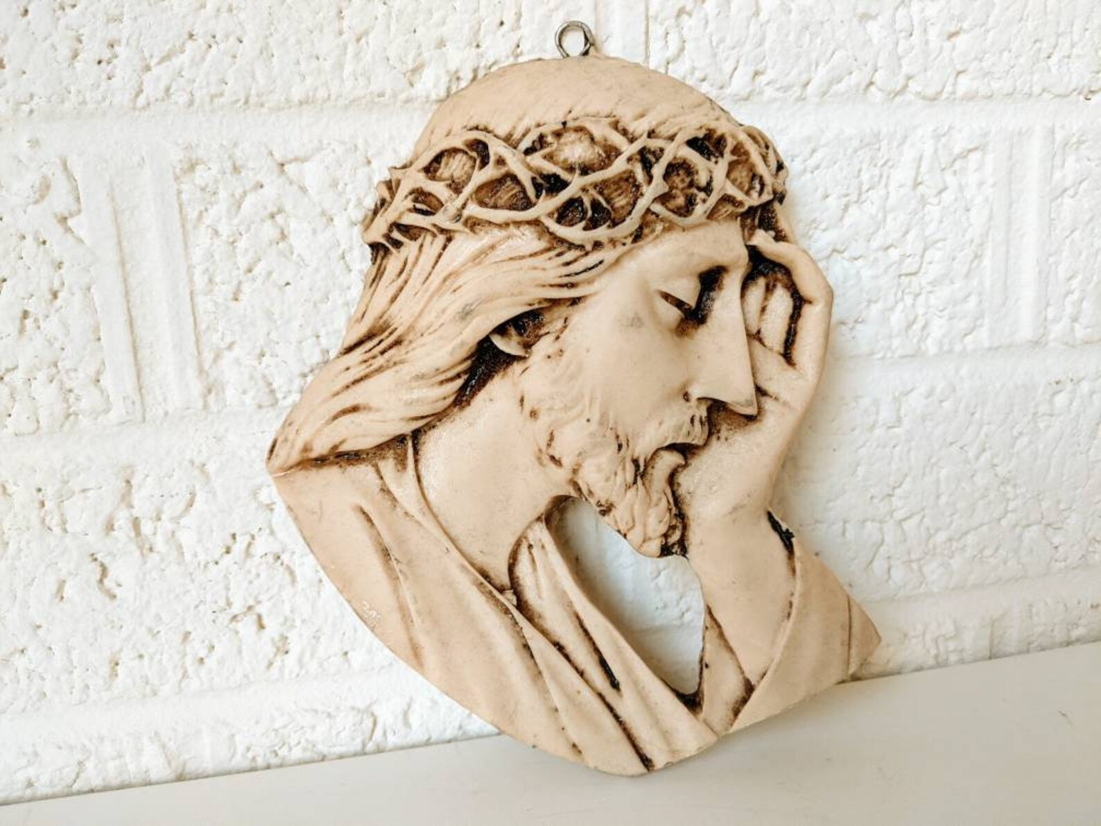 Vintage Face of Jesus Wall Art Mexican Art - Etsy