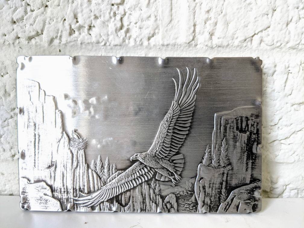 Vintage Hammered Metal Paperweight Wendell August Forge | Etsy