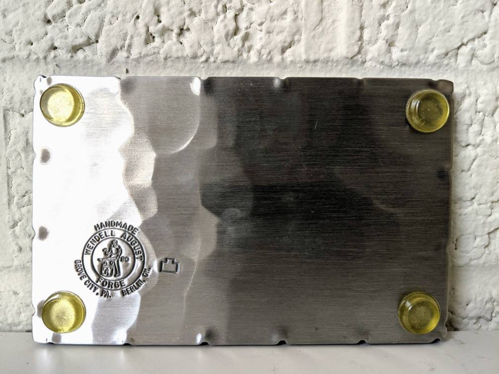 Vintage Hammered Metal Paperweight Wendell August Forge | Etsy