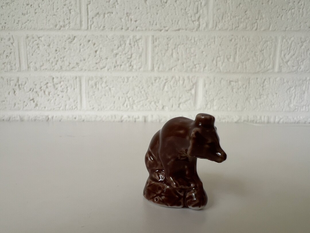 Vintage Wade of England Circus Bear Figurine | Wade Whimsies Miniature ...