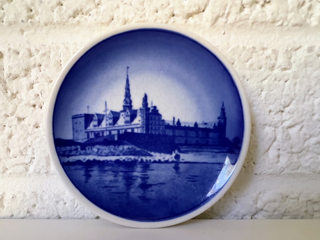 Mini Vintage Danish Royal Copenhagen Decorative Plate | Kronborg Slot ...
