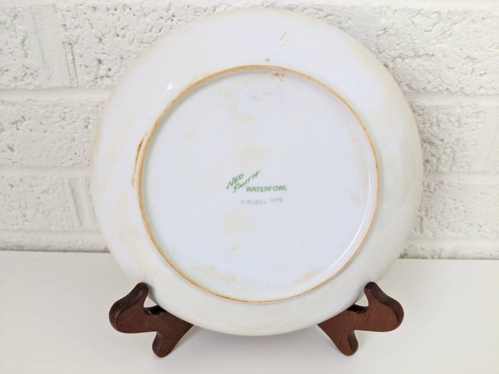 1979 Ned Smith Waterfowl Plate | Rubel - Etsy