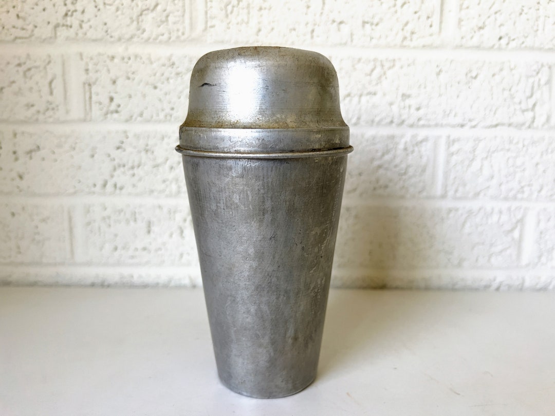 Vintage Cocomalt Aluminum Shaker | Drink Mixer | Cocktail Shaker - Etsy