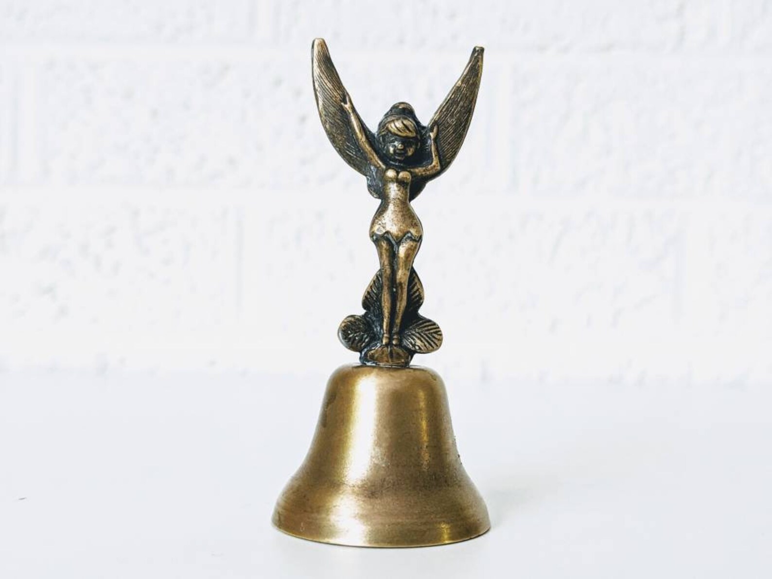 Vintage Brass Tinkerbell Bell Walt Disney World Souvenir | Etsy