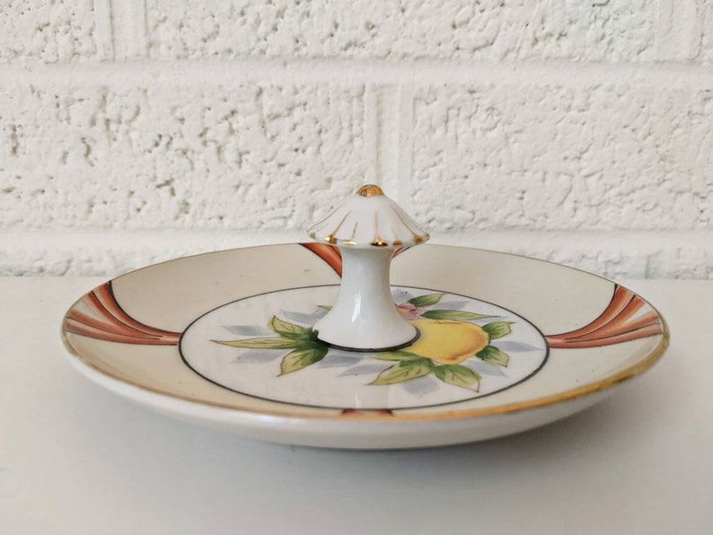 Vintage Noritake Porcelain Lemon Server Morimura Brothers | Etsy
