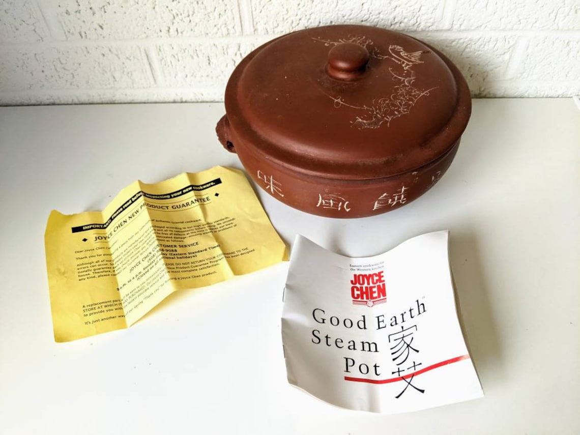 Vintage Good Earth Steam Pot by Joyce Chen With Paperwork - Etsy