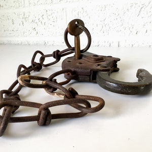 Antique Railroad Lock and Key | Vintage Train Memorabilia | Marked SAFE ...
