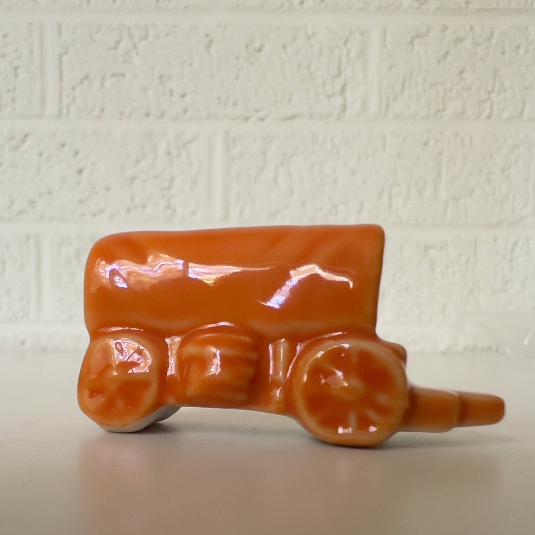 Vintage Wade of England Covered Wagon Figurine Wade Miniature Figurines ...