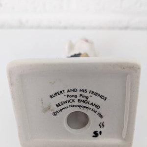 Rupert and Friends Pong Ping Beswick England Figurine | Rare #2711 - Etsy